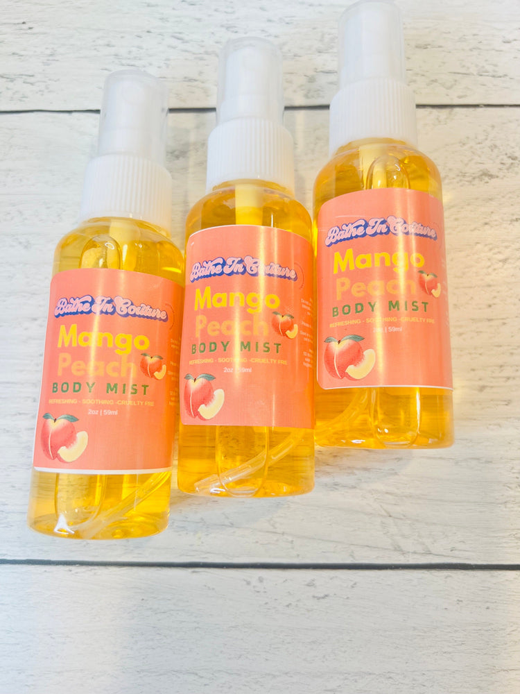 Mango Peach Body Mist – Bathe In Couture Soapery